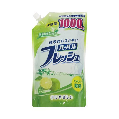 ミツエイ ハーバルフレッシュライム詰替え特大 1000ML : カウモール - 通販 - Yahoo!ショッピング