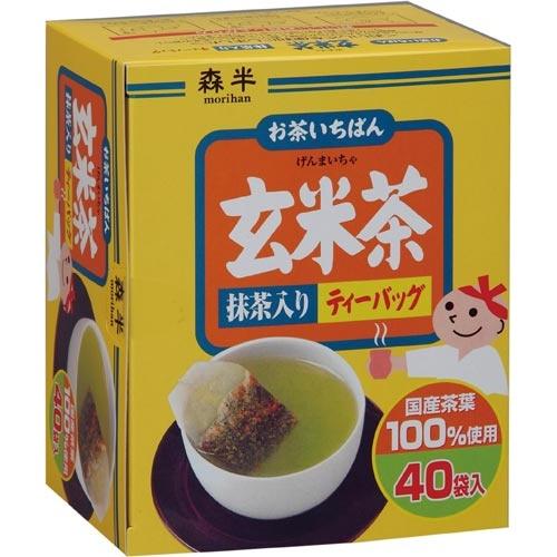 共栄製茶 森半お茶いちばん抹茶入り玄米茶2g×40P×3 : カウモール - 通販 - Yahoo!ショッピング