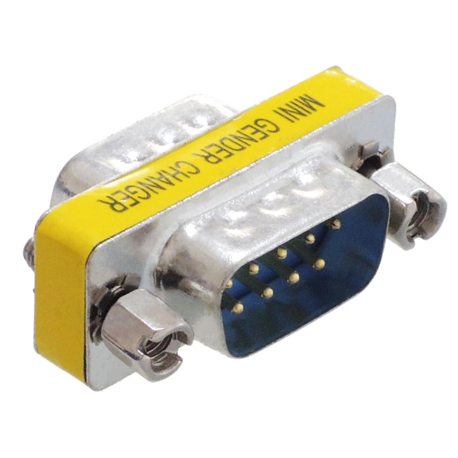 DB9 ジェンダーチェンジャー オス/オス D-Sub9ピン シリアル接続 MINI GENDER CHANGER : KAUMO カウモ ...