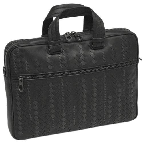 BOTTEGA VENETA 未使用 ボッテガ ヴェネタ ビジネスバッグ 523320-1387 メンズ バッグ レザー 革 マイクロマクロ ...