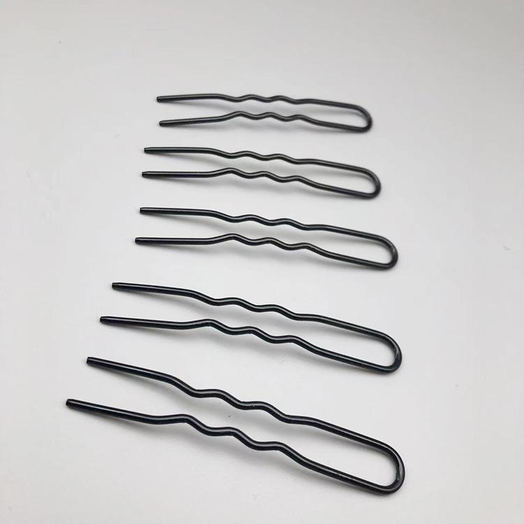 ヘアピン U字ピン 5本セット ヘアアクセサリー 無地 黒 補助Uピン 髪留め まとめ髪 ヘアアレンジ 髪飾り お団子 夜会巻き シンプル 普段使い : KAWAeMON - 通販 ...