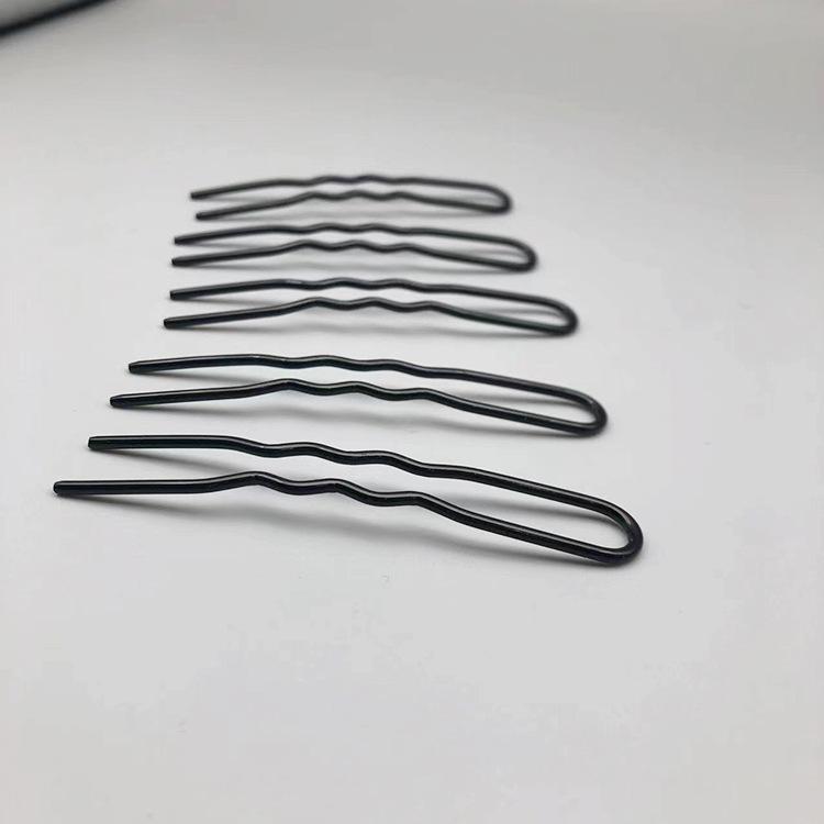 ヘアピン U字ピン 5本セット ヘアアクセサリー 無地 黒 補助Uピン 髪留め まとめ髪 ヘアアレンジ 髪飾り お団子 夜会巻き シンプル 普段使い : KAWAeMON - 通販 ...