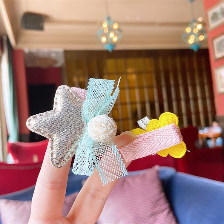 ヘアクリップ 5個セット キッズ ベビー 子供用 赤ちゃん ヘアアクセサリー 髪留め 髪飾り 小さい レース ウサギ リボン かわいい おしゃれ フラ : KAWAeMON - 通販 ...