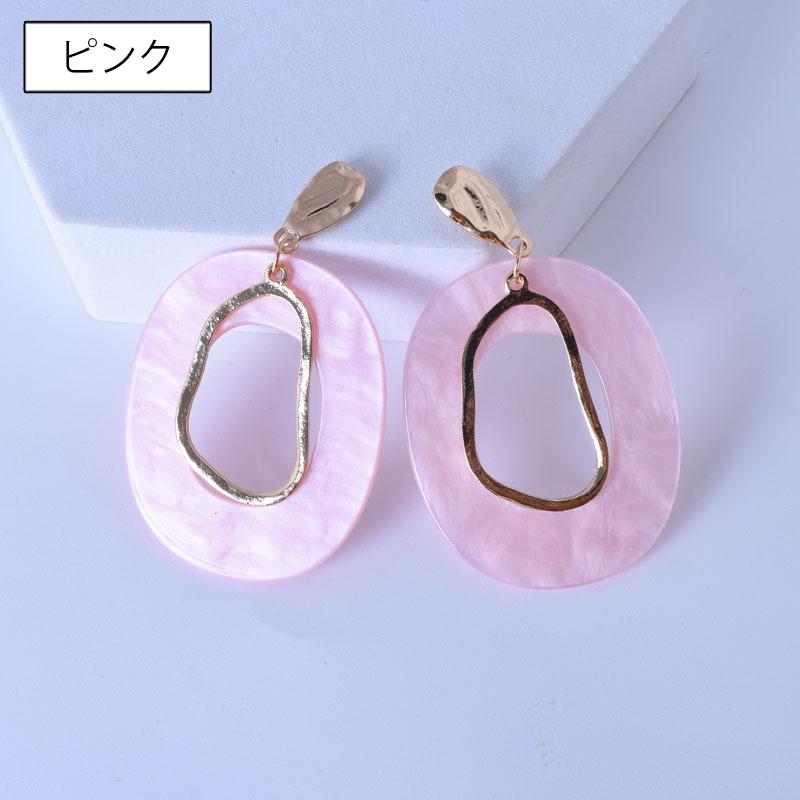 スタッドピアス レディース アクセサリー 女性用 オーバル 楕円 メタル 大ぶり 存在感 おしゃれ かわいい エレガント スタイリッシュ きれいめ 大 : KAWAeMON - 通販 ...