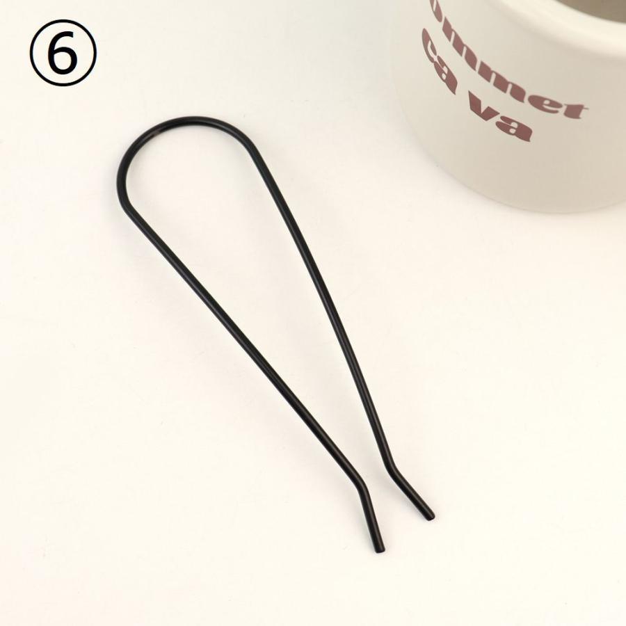 ヘアコーム Uピン レディース ヘアアクセサリー 単品 夜会巻き まとめ髪 簡単ヘアアレンジ 髪飾り 髪留め シンプル 上品 大人 おしゃれ かわいい : KAWAeMON - 通販 ...