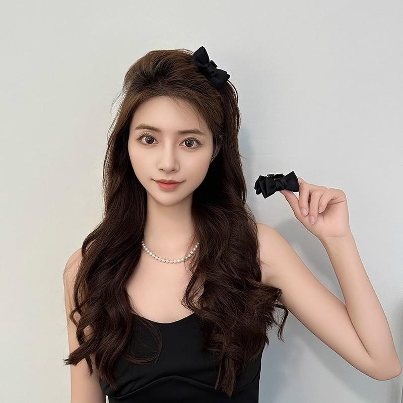 ヘアクリップ バンスクリップ 同色2個セット ヘアアクセサリー レディース 女性 女子 女の子 リボン 無地 単色 髪留め 髪飾り 前髪留め ヘアアレ : KAWAeMON - 通販 ...