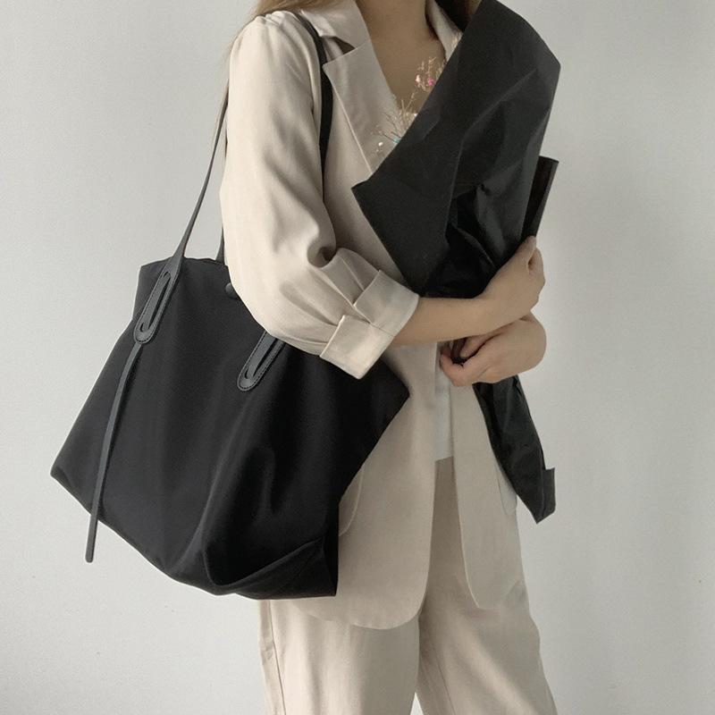 トートバッグ ショルダーバッグ レディース 女性 カバン 鞄 A4 大きめ 大容量 キャンバス 肩掛け おしゃれ かわいい 無地 シンプル カジュアル : bag-14425 ...