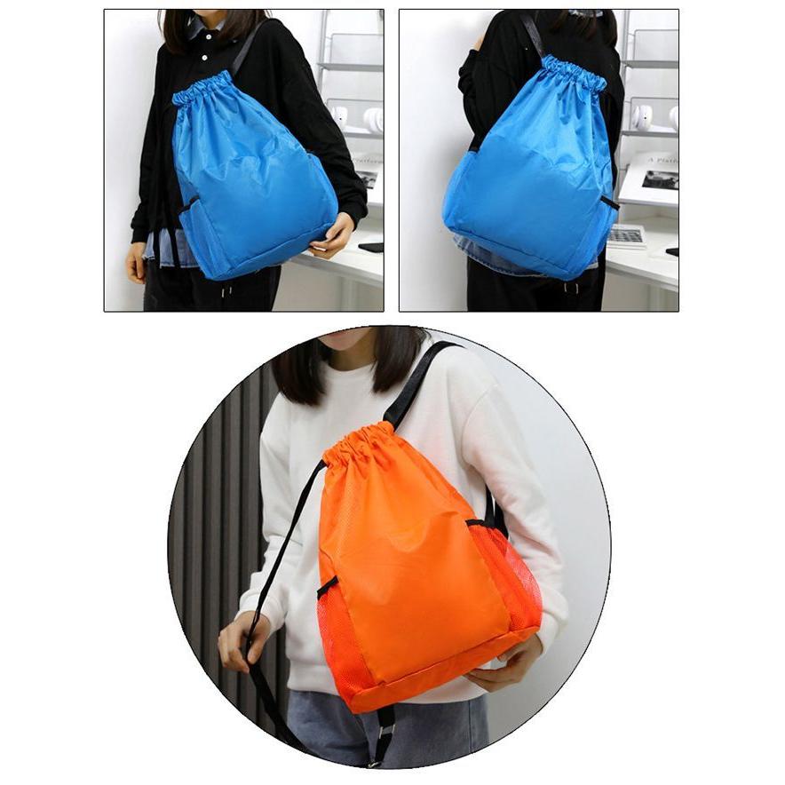 ナップサック リュック レディース メンズ プールバッグ シューズケース 巾着 A4 防水 大容量 ジム スポーツ フィットネス : KAWAeMON - 通販 - Yahoo!ショッピング