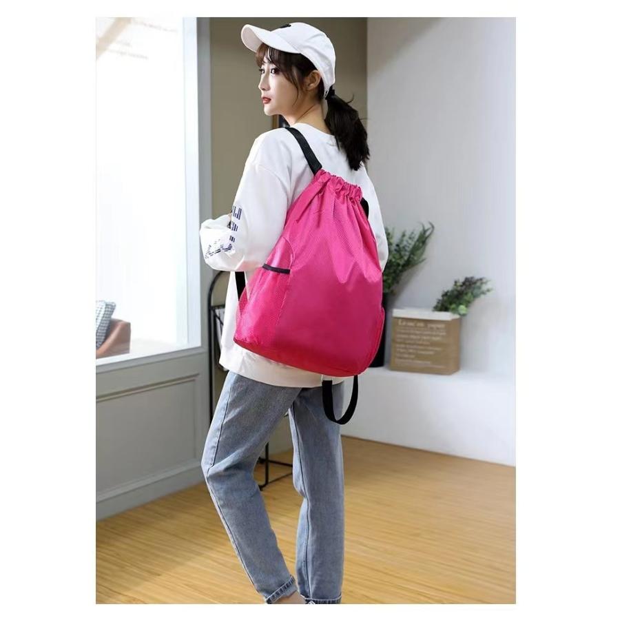 ナップサック リュック レディース メンズ プールバッグ シューズケース 巾着 A4 防水 大容量 ジム スポーツ フィットネス : KAWAeMON - 通販 - Yahoo!ショッピング