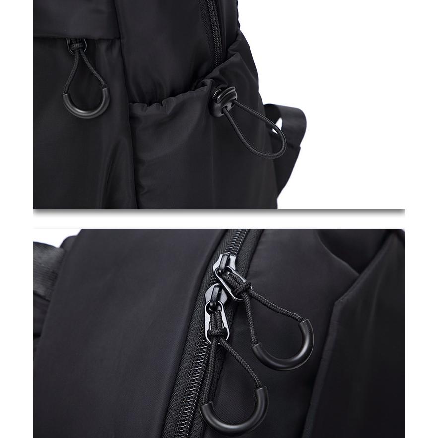 リュックサック バックパック メンズ レディース バッグ 小さめ 軽い 軽量 コンパクト 通勤 通学 ビジネス PC A4 ディパック ブラック 黒 :bag-52217:KAWAeMON ...