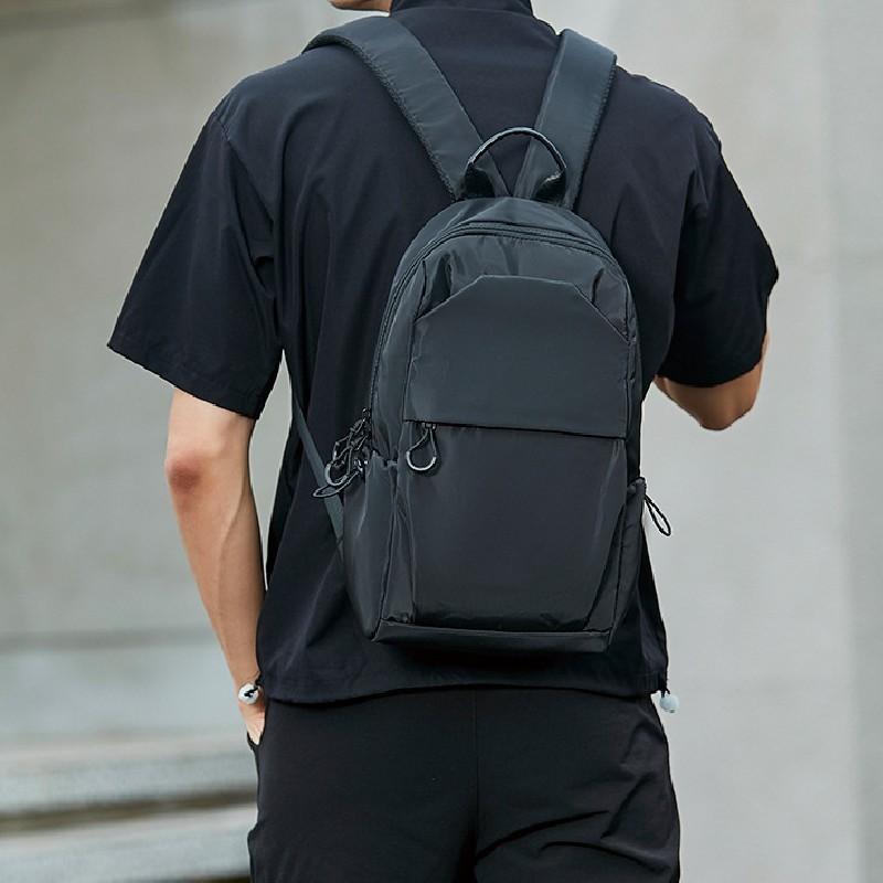 リュックサック バックパック メンズ レディース バッグ 小さめ 軽い 軽量 コンパクト 通勤 通学 ビジネス PC A4 ディパック ブラック 黒 : KAWAeMON - 通販 ...