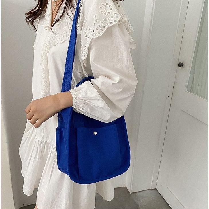 2wayバッグ 3way ショルダー ハンドバッグ クロスボディ 取り外せる マグネットボタン レディース 女性 シンプル ナチュラル かわいい おし : KAWAeMON - 通販 ...