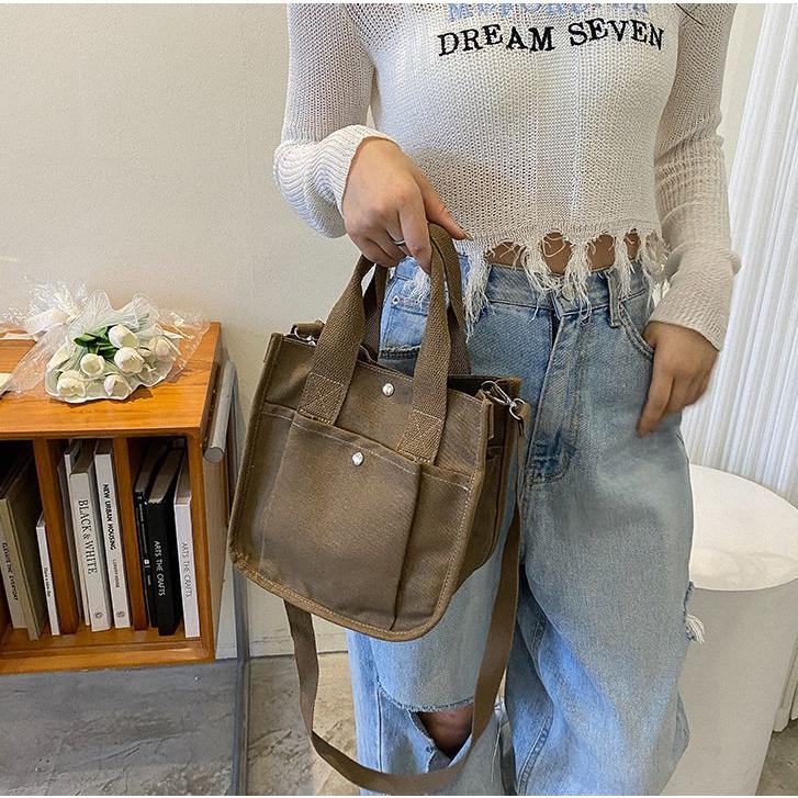 2wayバッグ 3way ショルダー ハンドバッグ クロスボディ 取り外せる マグネットボタン レディース 女性 シンプル ナチュラル かわいい おし : KAWAeMON - 通販 ...