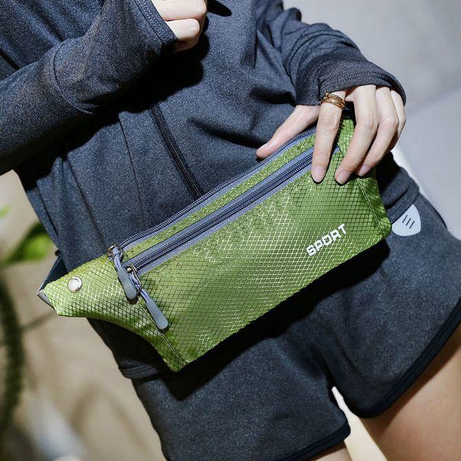 ランニングポーチ ウエストポーチ ウエストバッグ ベルトバッグ ヒップバッグ ユニセックス メンズ レディース シンプル スポーティー おしゃれ 薄型 : KAWAeMON - 通販 ...