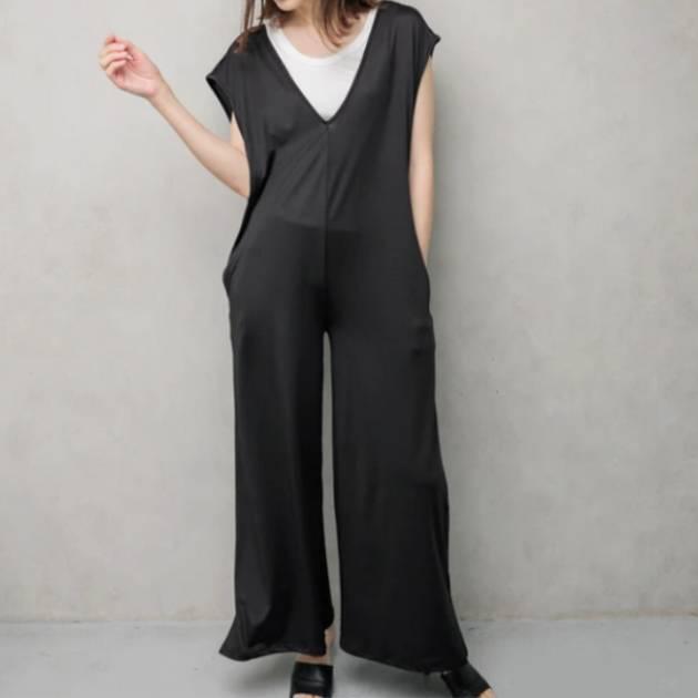 サロペットオールインワン 前後2WAY ワイドパンツ レディース UPF50+ ラッシュガード ロングパンツ 吸水速乾 接触冷感 紫外線対策 日焼け対 : KAWAeMON - 通販 ...