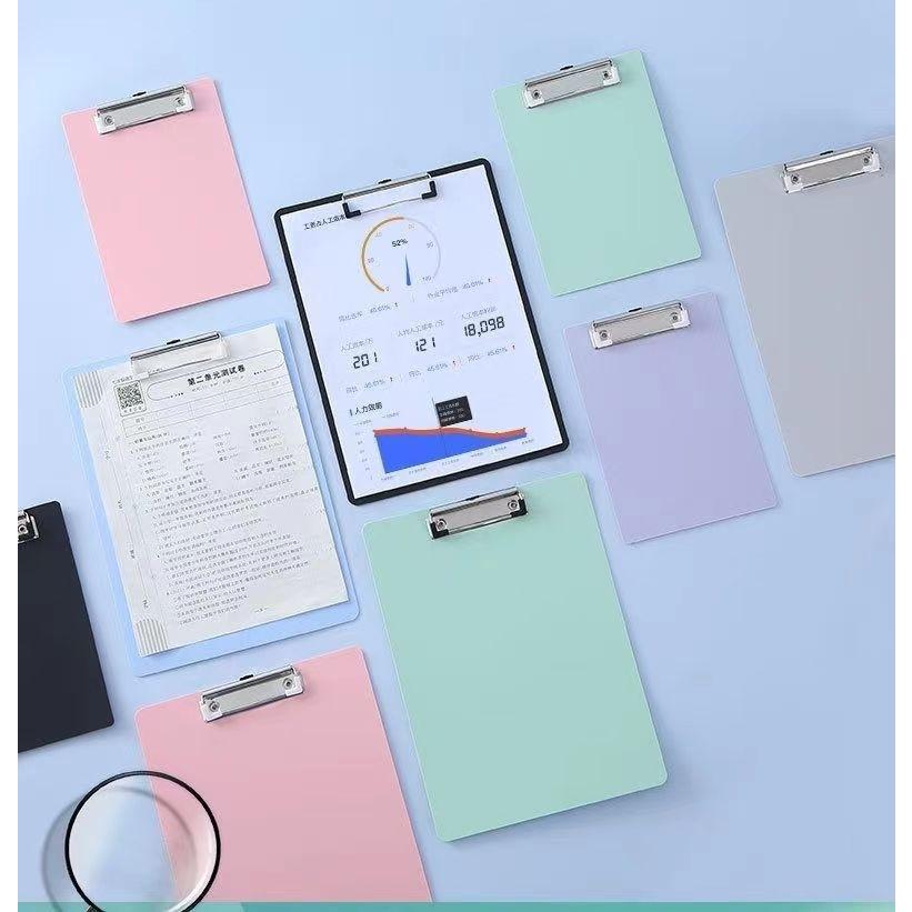 クリップボード A4 B5 バインダー クリップファイル ボード 縦型 タテ型 挟む 無地 シンプル 事務用品 文房具 文具 ビジネス 会議 オフィス : KAWAeMON - 通販 ...