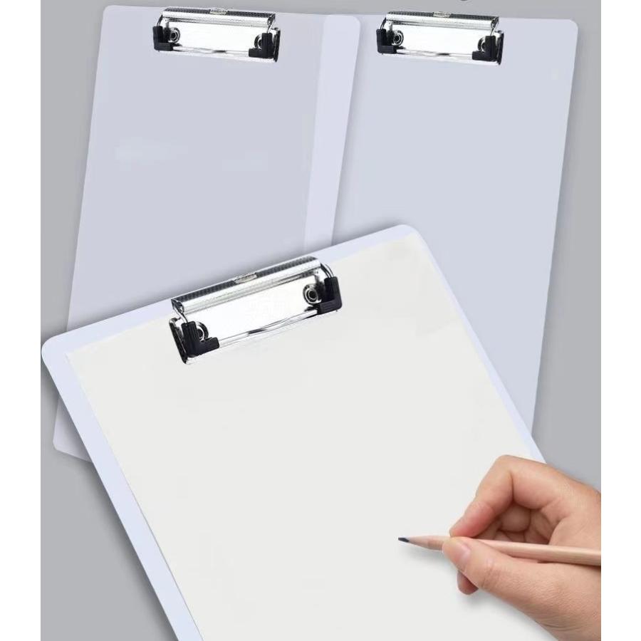 クリップボード A4 B5 バインダー クリップファイル ボード 縦型 タテ型 挟む 無地 シンプル 事務用品 文房具 文具 ビジネス 会議 オフィス : KAWAeMON - 通販 ...