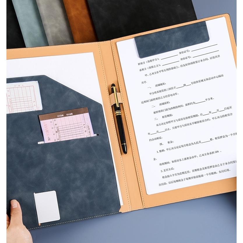 クリップボード バインダー マグネットタイプ 磁石 クリップバインダー ファイル 縦型 A4 2つ折り ポケット付き 事務用品 書類整理 オフィス用品 : KAWAeMON - 通販 ...