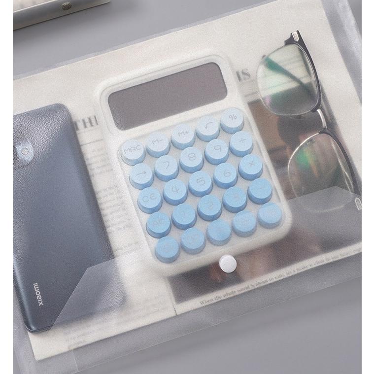 ファイルケース 10枚セット ボタン式 ファイルバッグ ドキュメントケース クリアファイル A4 半透明 スナップボタン 封筒型 文房具 収納 書類ケ : KAWAeMON - 通販 ...