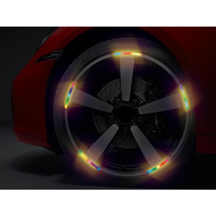 カーステッカー 20枚セット 反射テープ リフレクター リムステッカー ホイールステッカー 1台分 カー用品 カーアクセサリー 自動車 タイヤ : KAWAeMON - 通販 - Yahoo ...