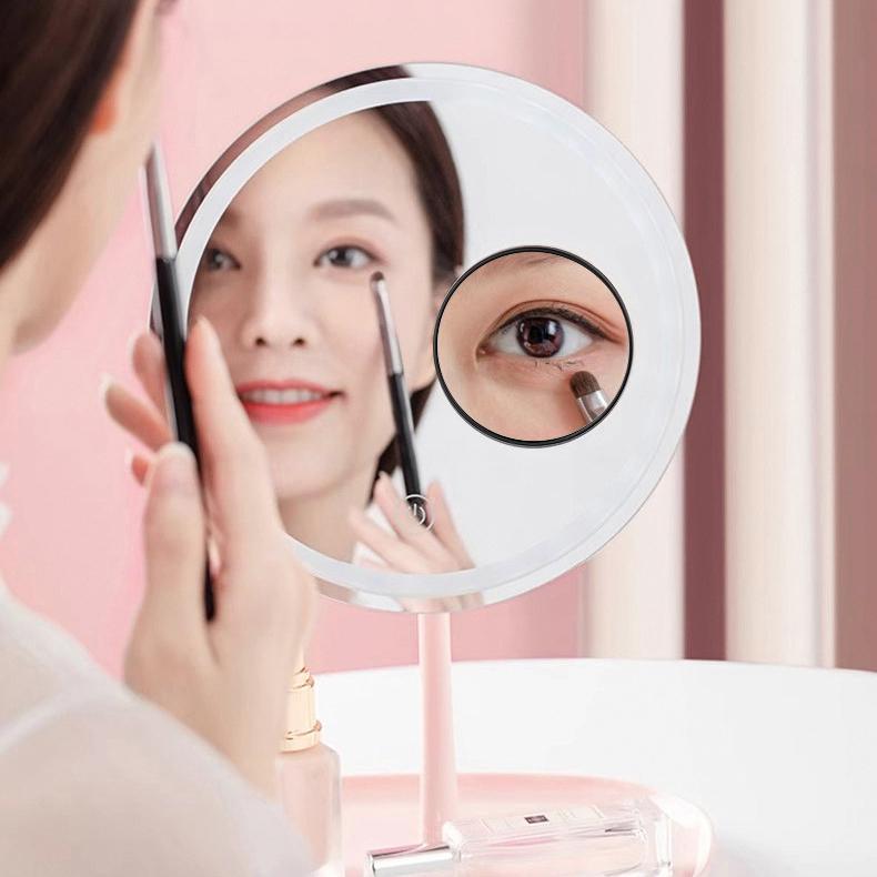 拡大鏡 吸盤付き ハンドミラー 手鏡 丸型 円形 5倍 10倍 15倍 メイク道具 化粧直し 身だしなみ コンパクト 携帯 持ち運び : KAWAeMON - 通販 - Yahoo!ショッピング