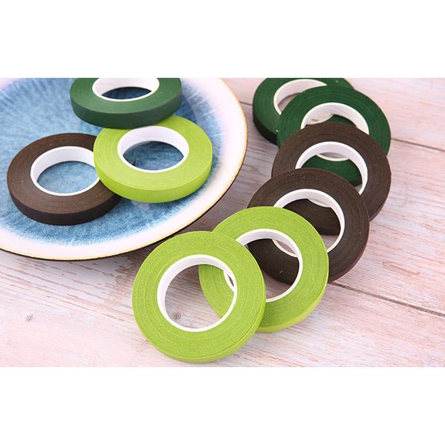 フローラルテープ 27m フローラテープ フラワーテープ フラワーアレンジメント アートフラワー DIY 補強 固定 造花 つまみ細工 ブーケ ブート : KAWAeMON - 通販 ...