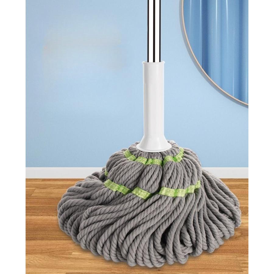 モップ 水拭き モップヘッド 2個セット フロアモップ 床モップ マイクロファイバー 脱水 絞り器 ひねるだけ 拭き 清掃 掃除 フローリング 吸水性 : KAWAeMON - 通販 ...