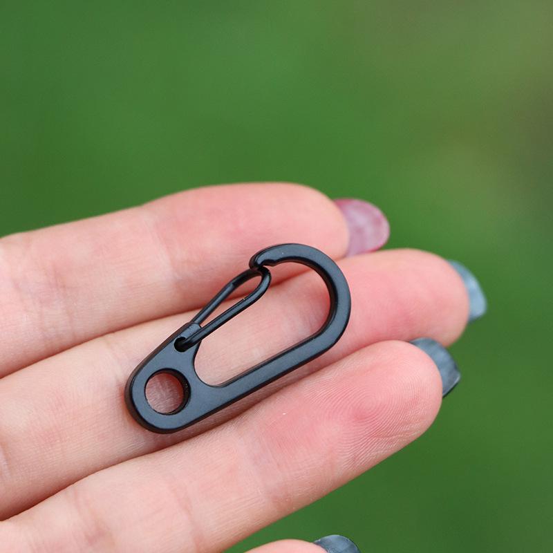 カラビナ 単品 1個 キーホルダー Dカン Dリング キーリング フック 吊り下げ ぶら下げ アウトドア 旅行 外出 シンプル : KAWAeMON - 通販 - Yahoo!ショッピング