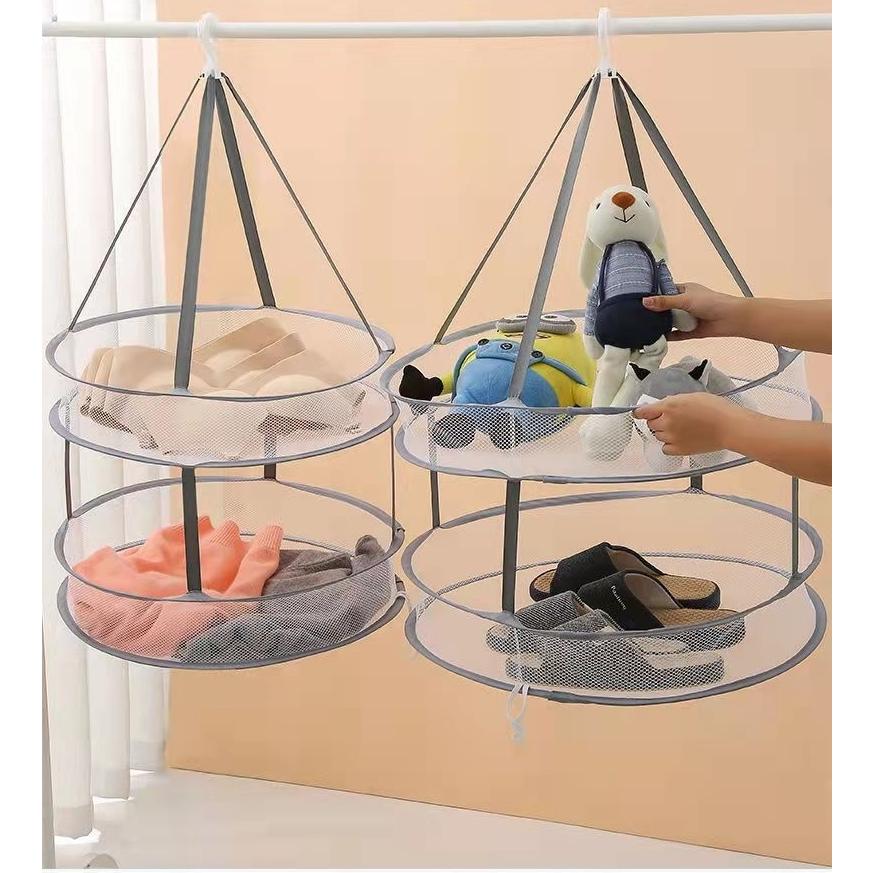 平干しネット 1段 2段 折りたたみ 物干し ハンガー 洗濯用品 メッシュ 型崩れ防止 室内干し セーター ニット ぬいぐるみ 枕 : KAWAeMON - 通販 - Yahoo!ショッピング