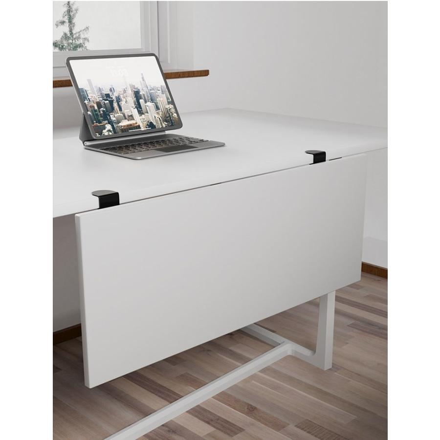 デスクエクステンダー 金具 2個セット オフィス用品 クランプ式 折り畳み デスク拡張 机拡張 キーボード サポート リモートワーク 快適 便利 簡単 : gds-66170 ...