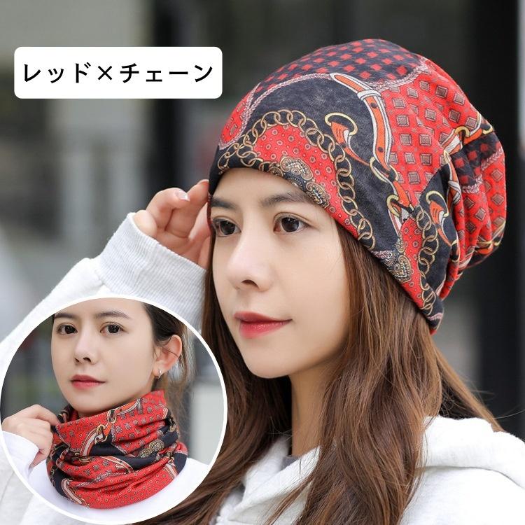 ターバンキャップ ネックウォーマー ヘアバンド 3way 帽子 ビーニー ワッチキャップ スヌード レディース 女性 ぼうし カジュアル おしゃれ お : KAWAeMON - 通販 ...