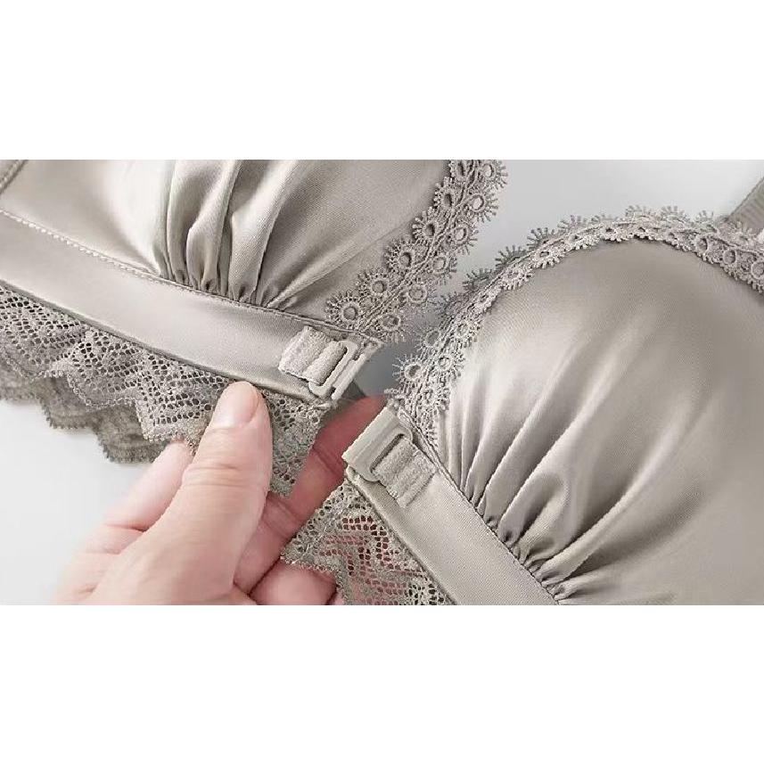 ブラジャー 3 4カップ フロントホック レディース 女性 単品 インナー 下着 バッククロスレース 単色 無地 : KAWAeMON - 通販 - Yahoo!ショッピング