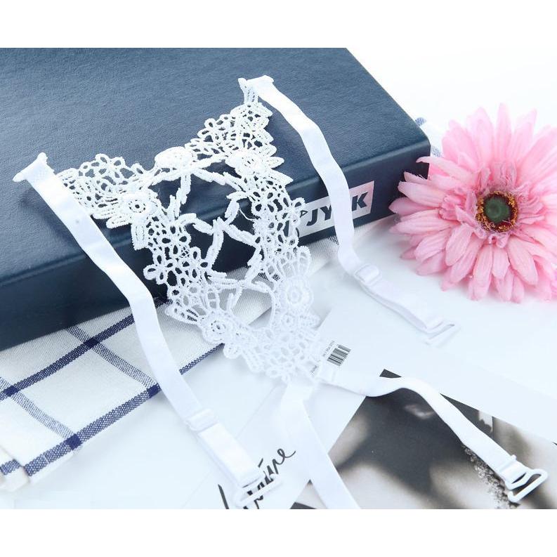 ブラストラップ レディース 女性用下着 レース バッククロス ブラジャー用 見せブラ 肩ひも 付け替え 交換 フラワー 花 蝶 バタフライ 調整可能 : KAWAeMON - 通販 ...