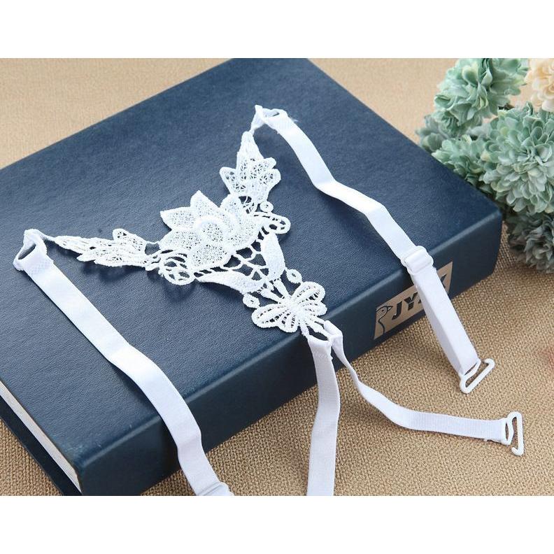 ブラストラップ レディース 女性用下着 レース バッククロス ブラジャー用 見せブラ 肩ひも 付け替え 交換 フラワー 花 蝶 バタフライ 調整可能 : KAWAeMON - 通販 ...