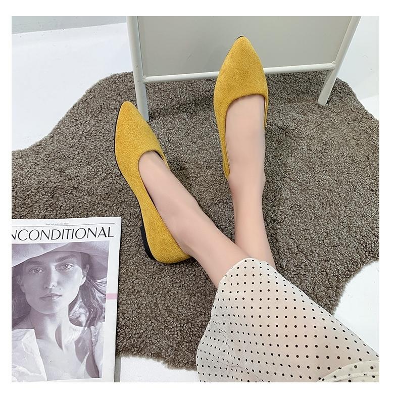 パンプス フラットシューズ ポインテッドトゥ 靴 シューズ レディース