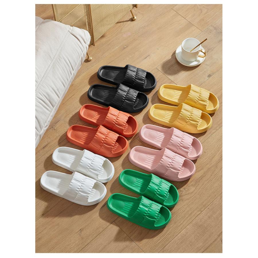 前あきスリッパ 屋内用 レディース 靴 くつ ブラック ホワイト ブルー オレンジ シンプル : KAWAeMON - 通販 - Yahoo!ショッピング