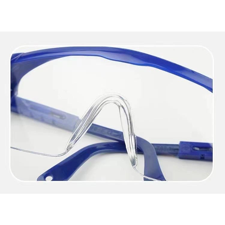 保護メガネ 保護眼鏡 保護ゴーグル 防護メガネ 防塵メガネ PCメガネ メガネ 眼鏡 アイガード PCレンズ 透明 クリア 黒 青 黄色 シンプル D : KAWAeMON - 通販 ...