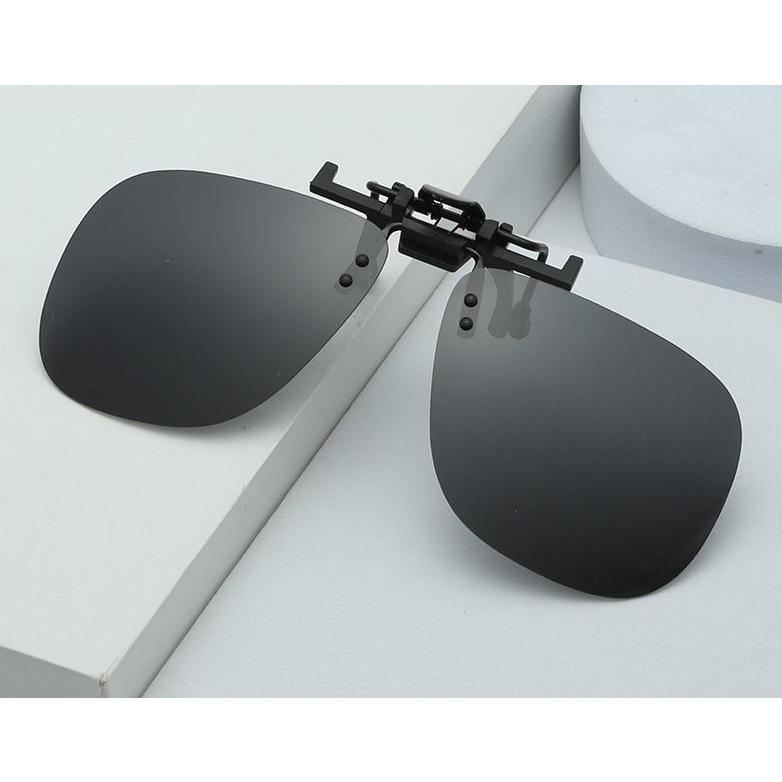 クリップオンサングラス サングラスクリップ 偏光サングラス 取り付け クリップ 遮光 UVカット 紫外線対策 メンズ レディース 男女兼用 シンプル : meg-97955 ...