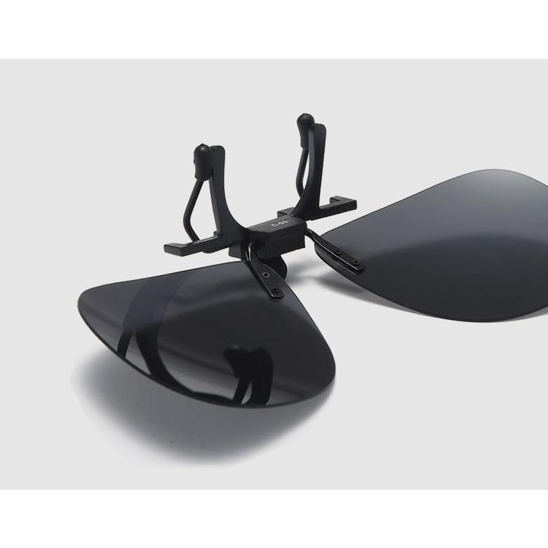 クリップオンサングラス サングラスクリップ 偏光サングラス 取り付け クリップ 遮光 UVカット 紫外線対策 メンズ レディース 男女兼用 シンプル : meg-97955 ...