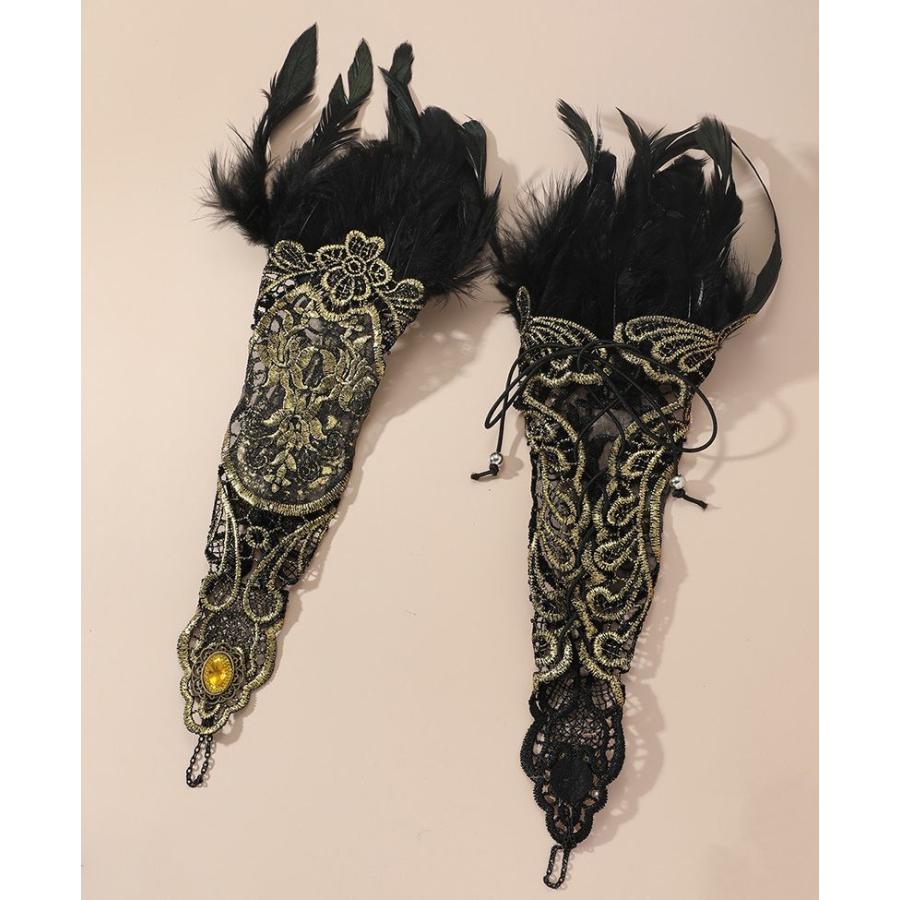 コスプレ グローブ アームカバー 片手用 レディース コスチューム ダンス衣装 仮装 舞台 フィンガーレス レース ハロウィン : KAWAeMON - 通販 - Yahoo!ショッピング