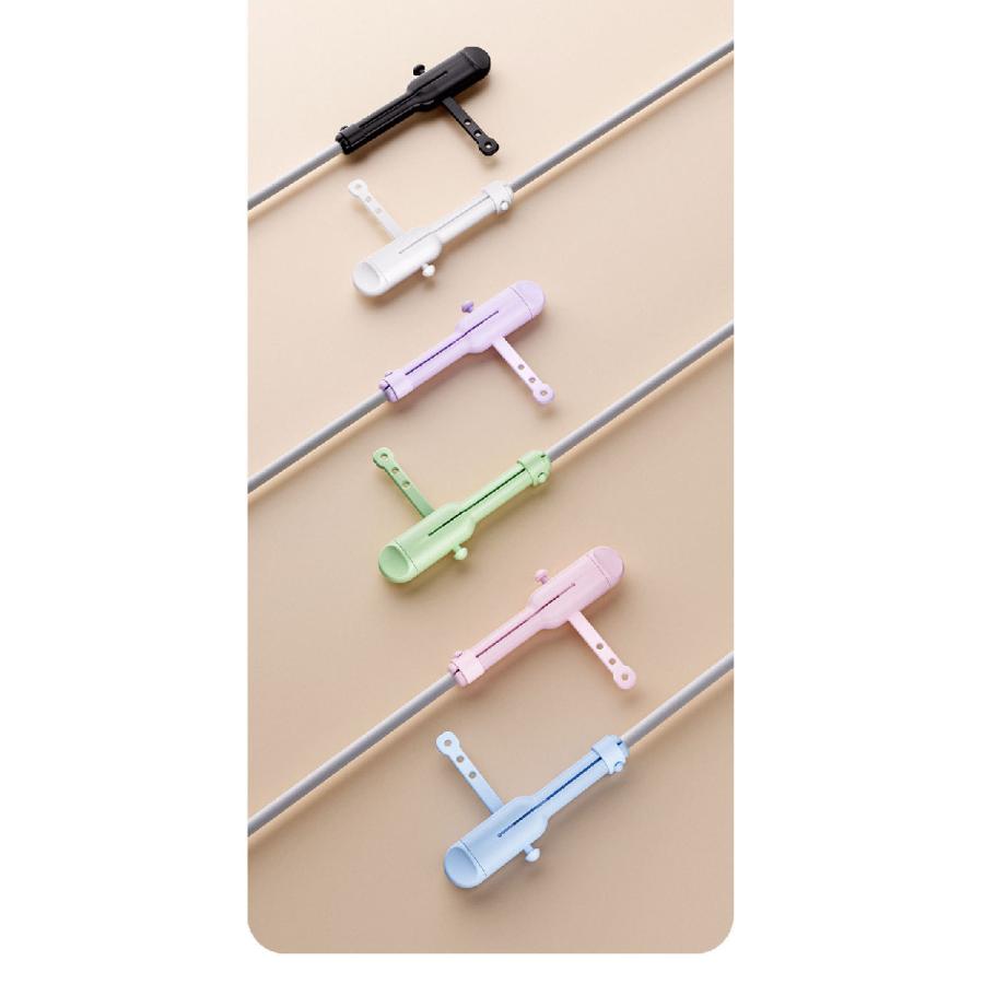 充電ケーブル バンド付き 変換 USB typeA typeC キャップ付き スマホ用品 ライトニングケーブル ホワイト ブラック ベージュ ピンク : KAWAeMON - 通販 ...