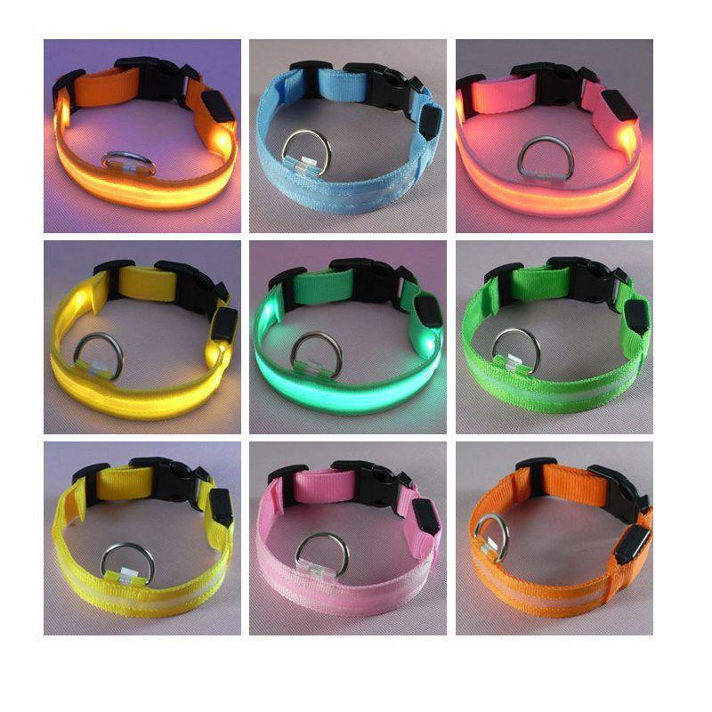 首輪 ペット 犬 わんこ ペット用品 LEDライト 光る 調整可能 電池式 点滅 夜 夜間 お散歩 : KAWAeMON - 通販 - Yahoo!ショッピング