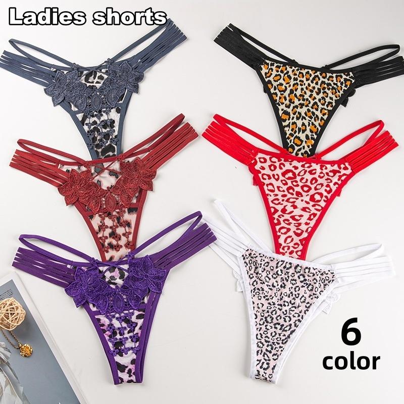 Tバックショーツ パンツ レディース パンティー 紐パン 女性下着 ローライズ 浅履き ヒョウ柄 セクシー おしゃれ 婦人下着 : KAWAeMON - 通販 - Yahoo!ショッピング
