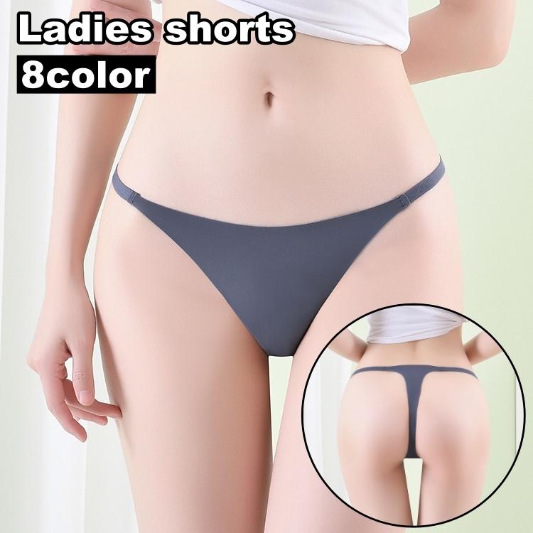 Tバックショーツ タンガ レディース 女性 下着 インナー パンティー パンツ 無地 シームレス 響きにくい シンプル 婦人下着 : KAWAeMON - 通販 - Yahoo!ショッピング