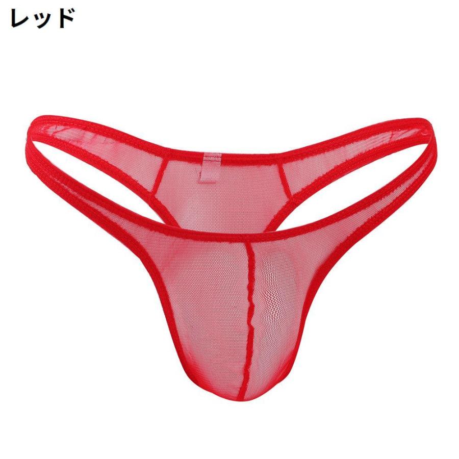 Tバックショーツ ビキニブリーフ メンズ 男性下着 パンツ ローライズ ヒップハング シースルー 薄手メッシュ 通気性 セクシー : KAWAeMON - 通販 - Yahoo!ショッピング