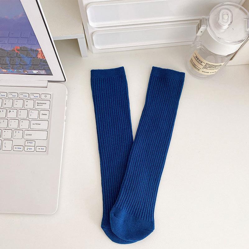 靴下 クルーソックス ハイソックス キッズ 子供用 ベビー 赤ちゃん 男女兼用 男の子 女の子 リブ 踵なし チューブソックス 無地 単色 シンプル : sox-55024-1 ...