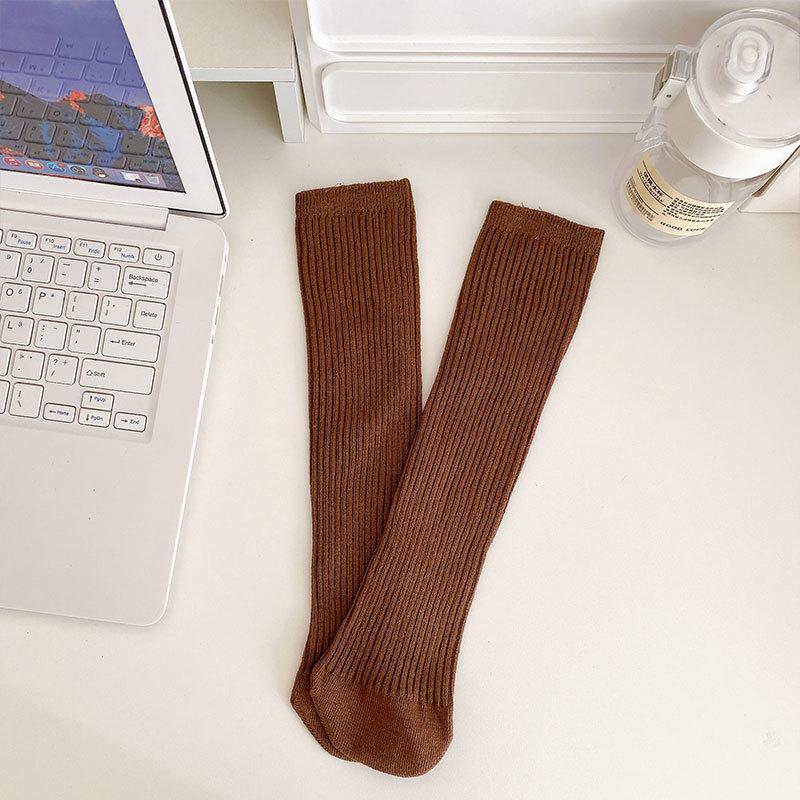 靴下 クルーソックス ハイソックス キッズ 子供用 ベビー 赤ちゃん 男女兼用 男の子 女の子 リブ 踵なし チューブソックス 無地 単色 シンプル : sox-55024-1 ...