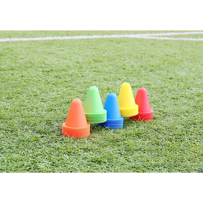 カラーコーン 10個セット 8cm マーカーコーン 三角コーン 三角ポール ミニ サッカー フットサル バスケットボール 陸上 ドリブル トレーニング : KAWAeMON - 通販 ...