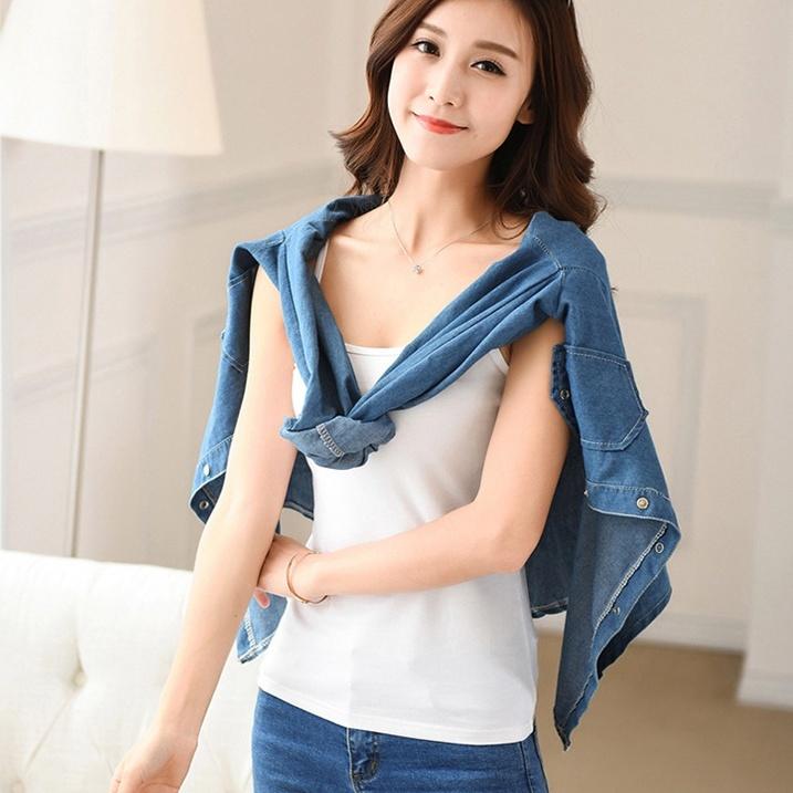 キャミソール レディース 女性 インナー トップス ノースリーブ 袖なし 単色 無地 シンプル ベーシック 定番 婦人服 : KAWAeMON - 通販 - Yahoo!ショッピング