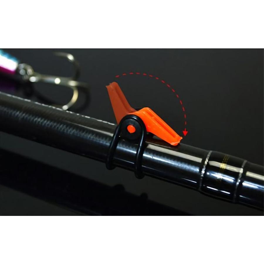 フックキーパー フックホルダー ルアー用 釣り具 フィッシング 固定 調整可能 釣り竿 ロッド 釣り針 ジグ エギ ゴムリング付き : KAWAeMON - 通販 - Yahoo!ショッピング